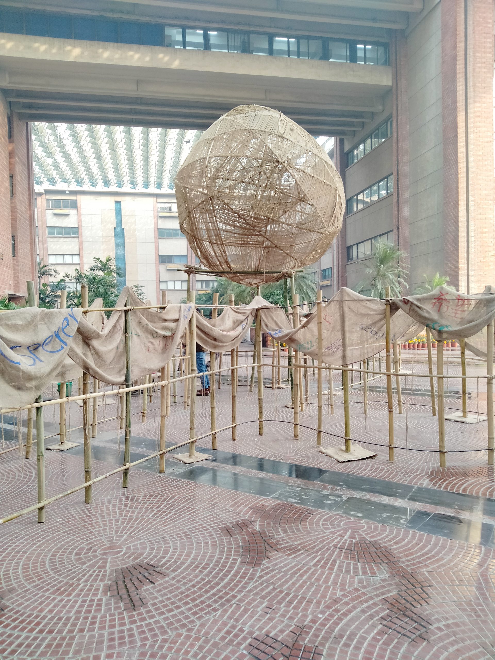 The fragility of habitat: Art of social concern - Abirpothi