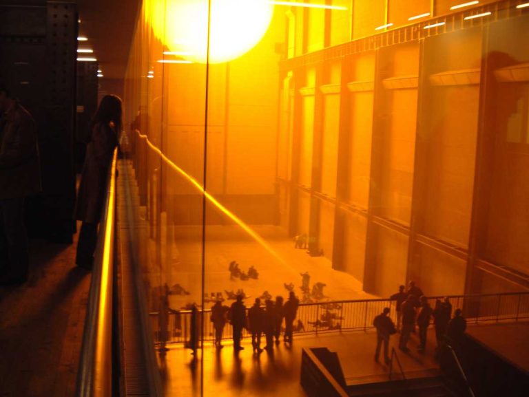 The Shining Sun at Tate: Eliasson's Weather Project 2003 - Abirpothi