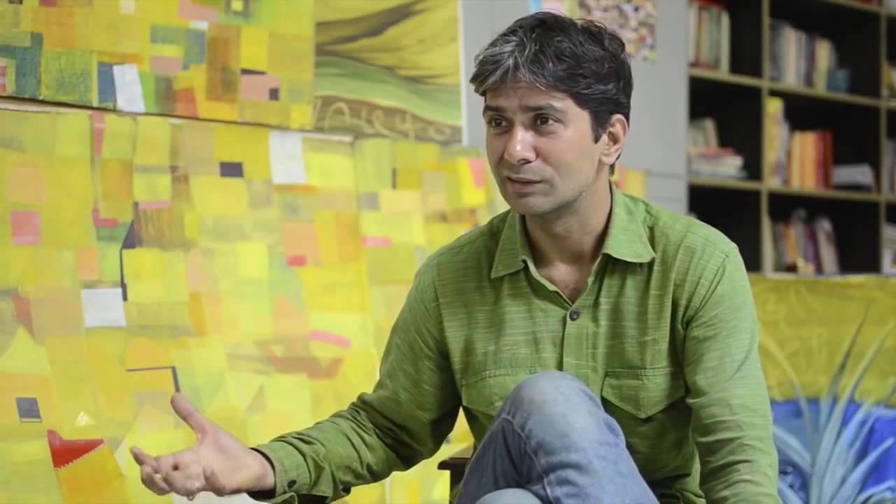 Jaipur-Based Abstract Painter And Poet Amit Kalla Selected For Chinese ...