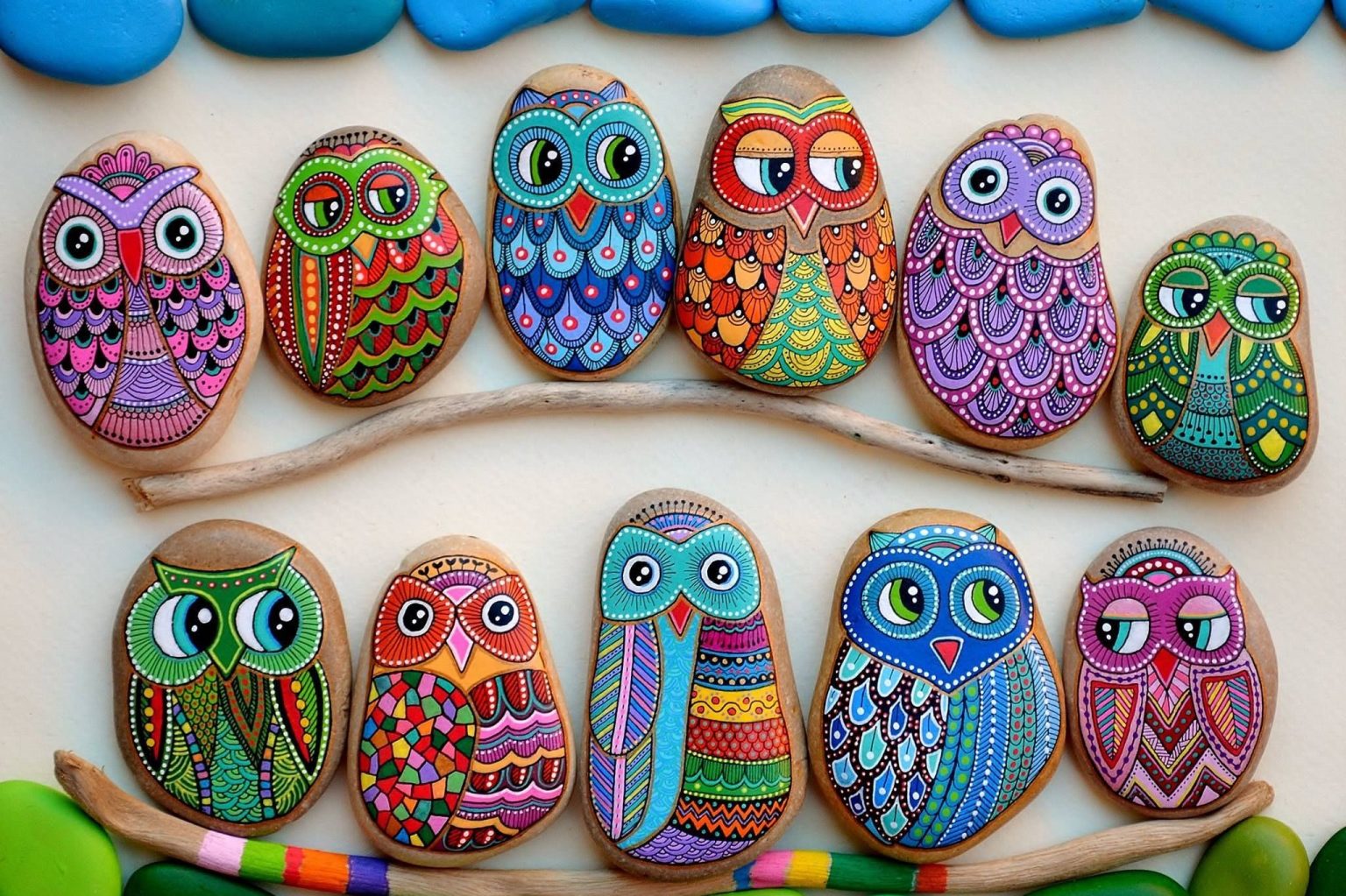 Stone Painting Guide: Stone Painting Styles And Techniques