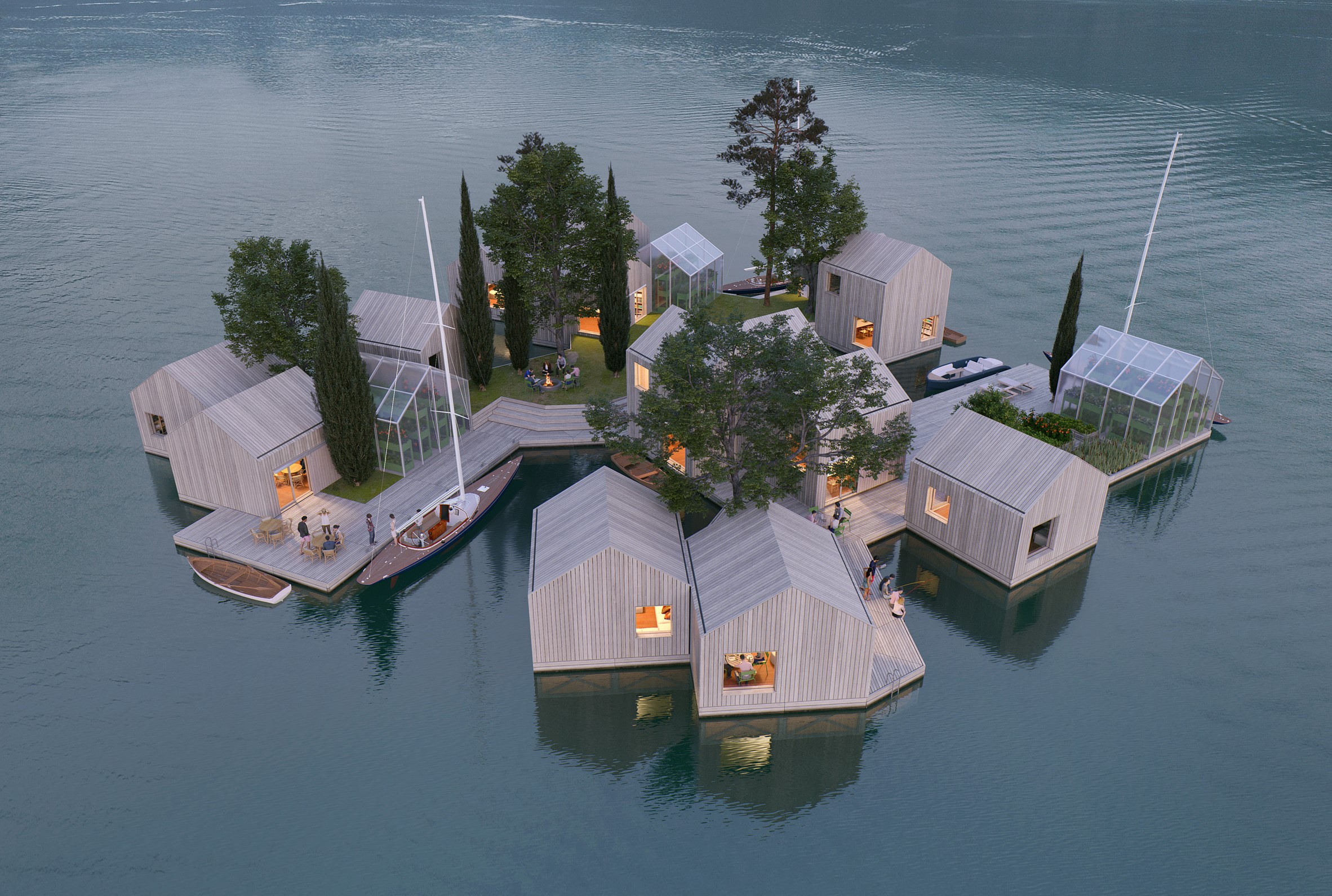 Floating Architecture: Exploring The Future of Living On Water | Abirpothi Floating Architecture: Exploring The Future of Living On Water | Abirpothi