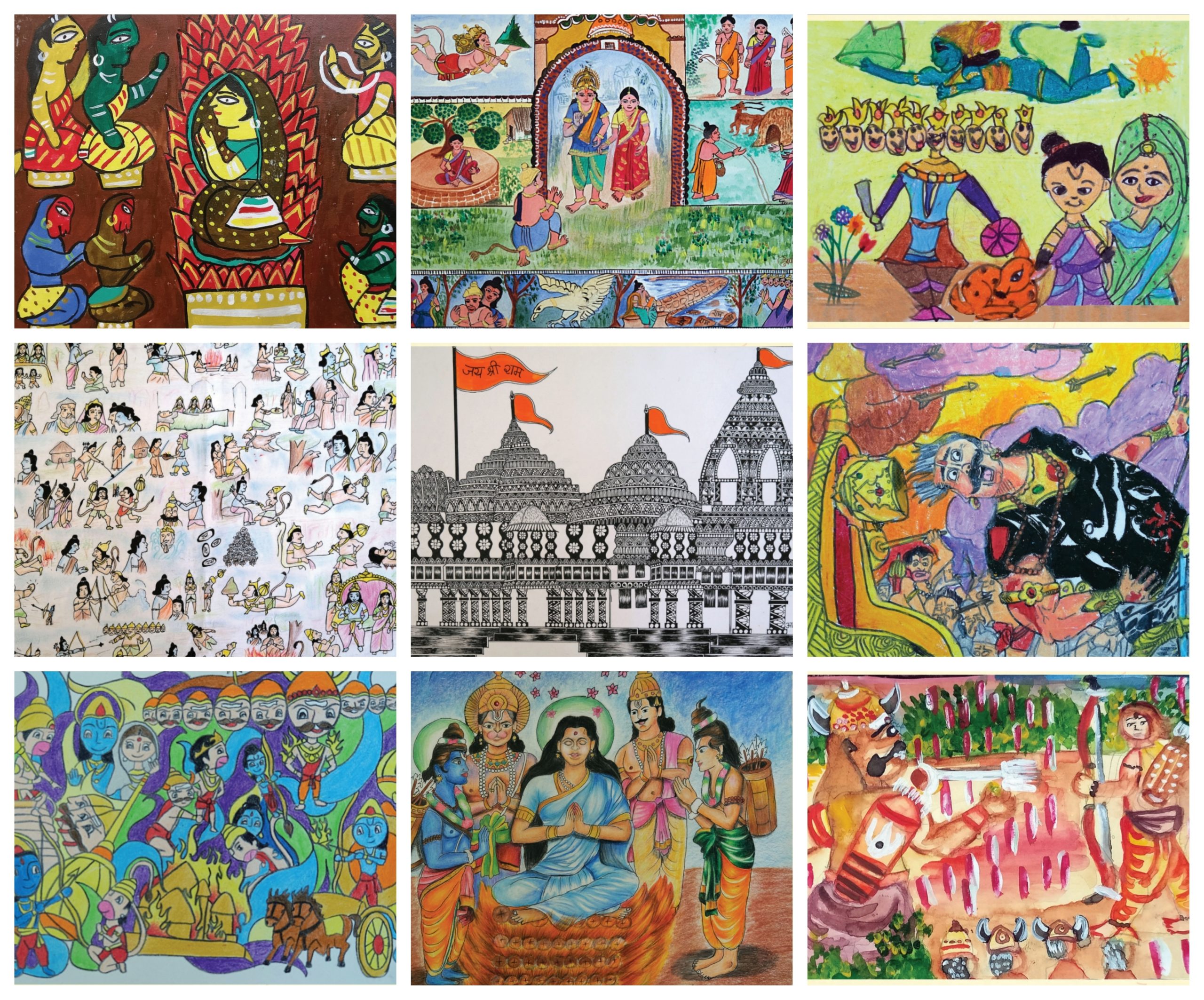 Ramayana Art Contest ‘Khula Aasman’: Platform for Creative Expression ...