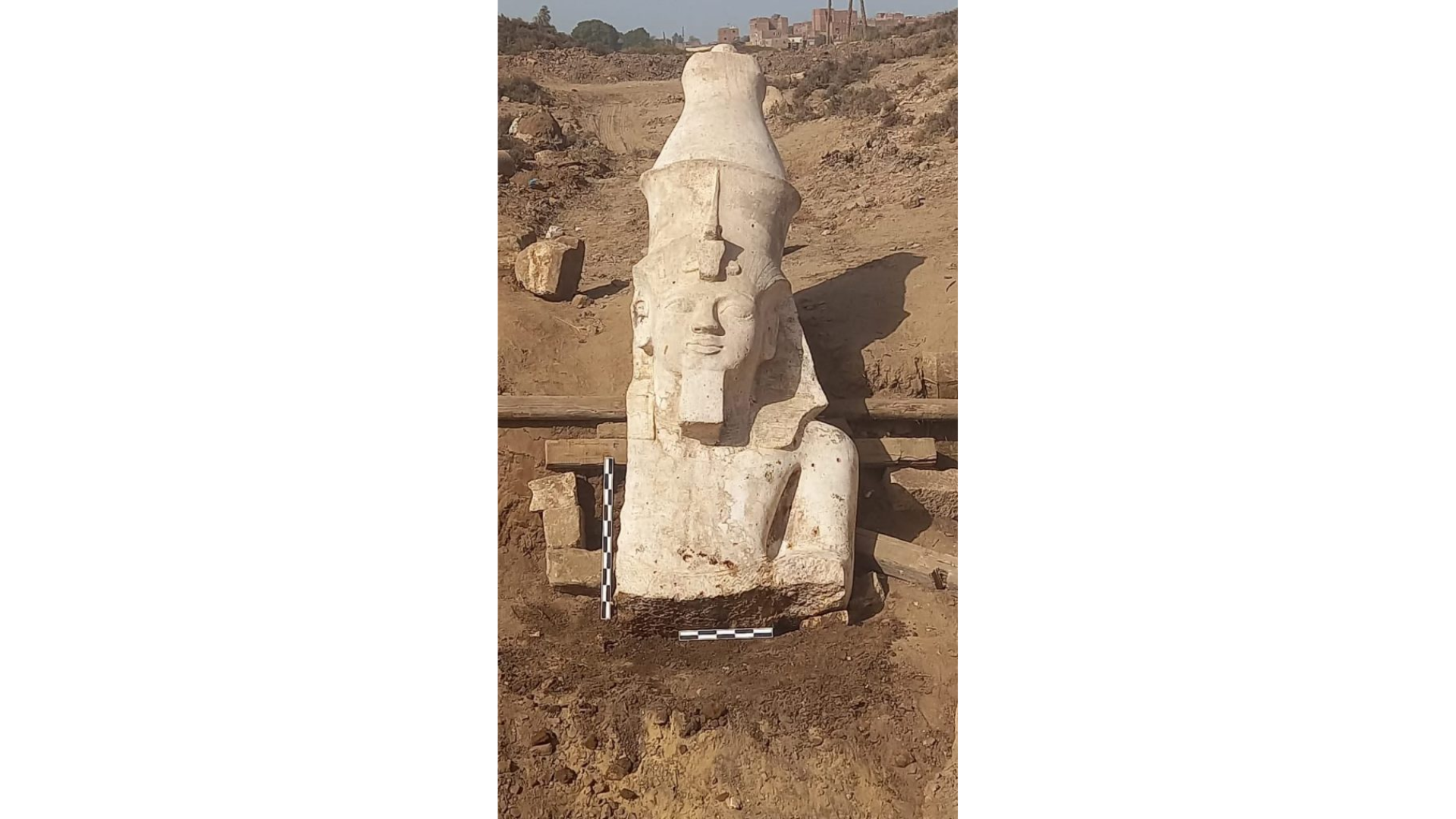 Archaeologists Unearth Monumental Statue of Pharaoh Ramses II In Egypt ...