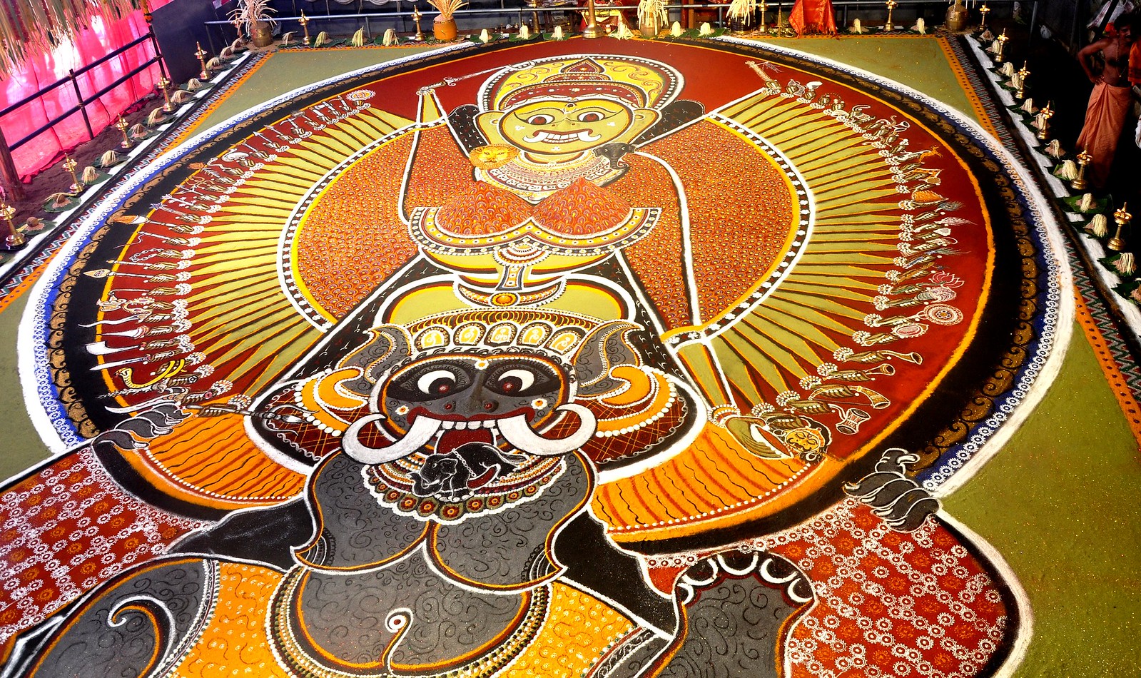 The Impermanence of Life In Kalamezhuthu Art - Abirpothi