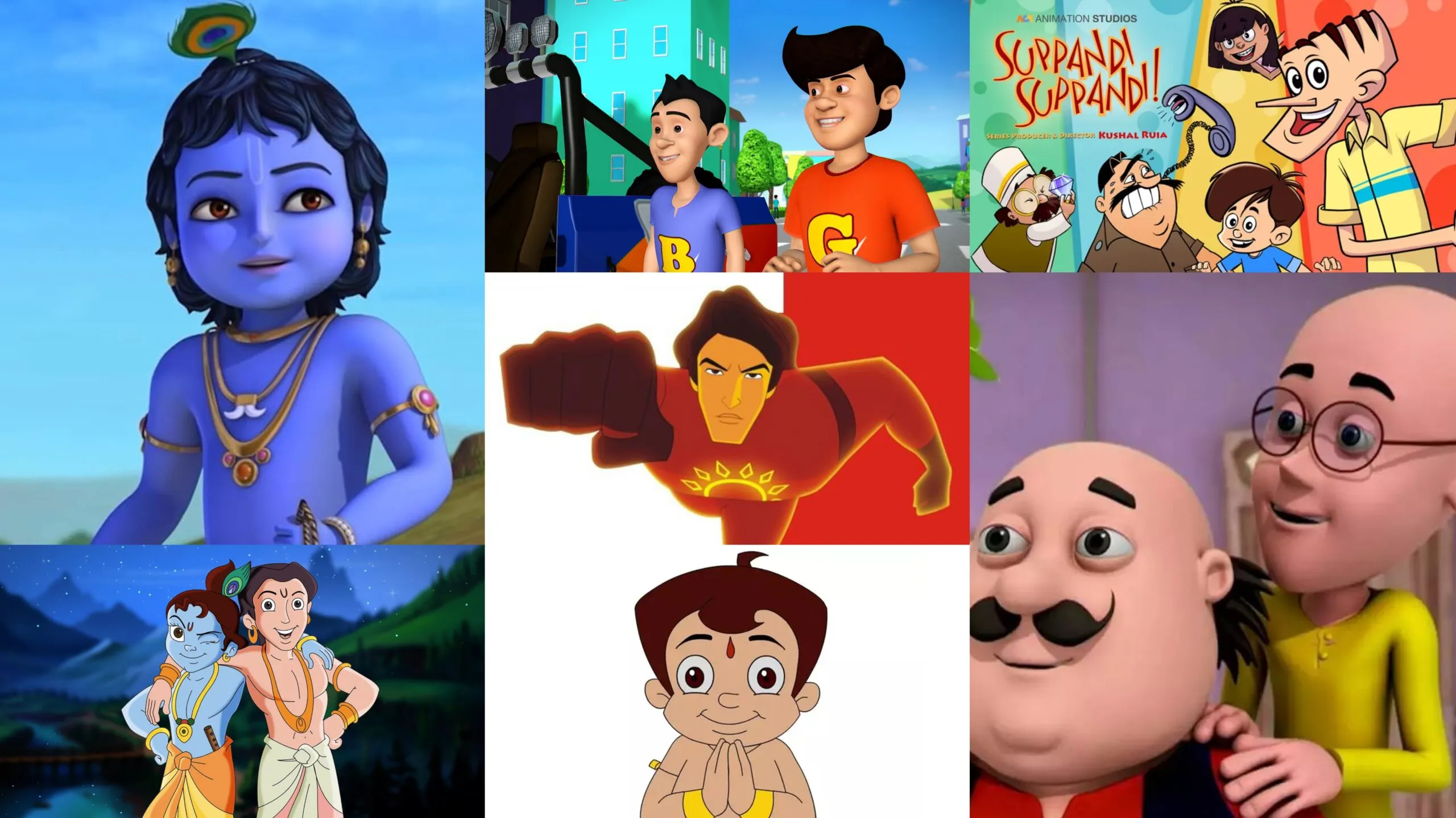The Fun in Drawing Iconic Cartoon Characters of India - Abirpothi