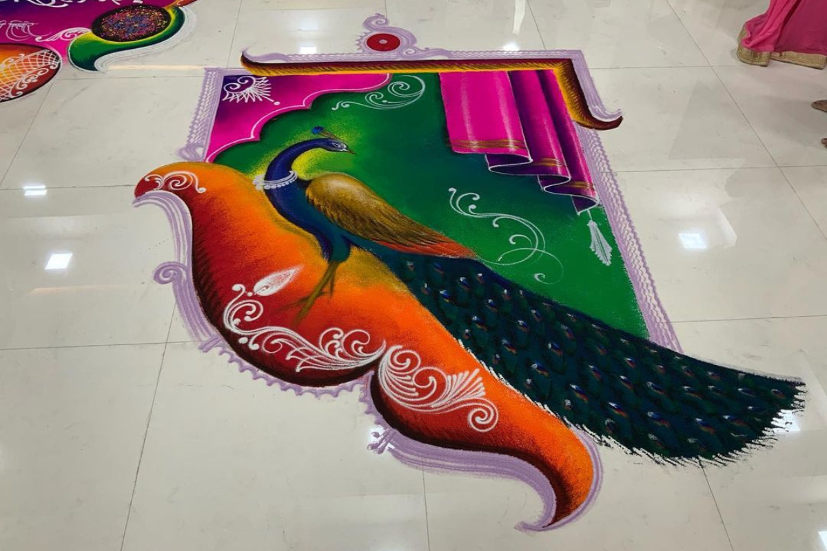Welcome Krishna Into Your Homes With These Stunning Rangoli Designs for ...