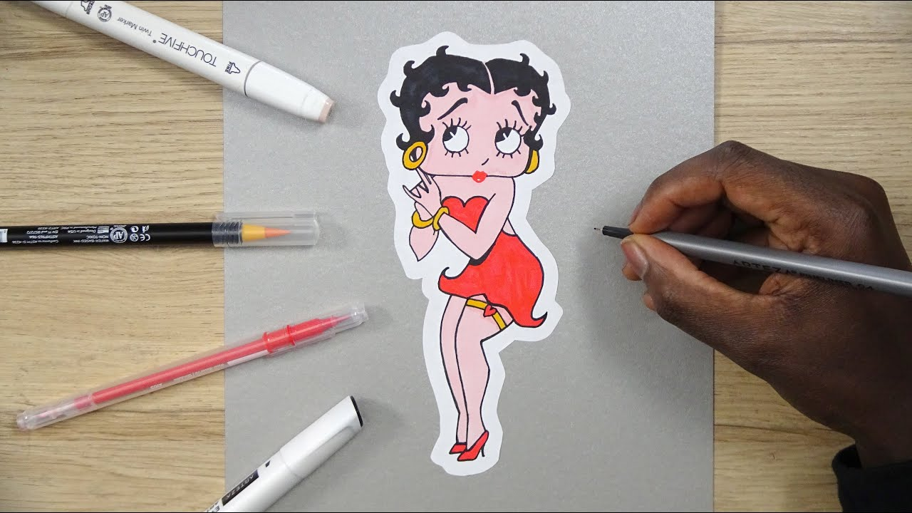 How to Draw Betty Boop: Step-by-Step Guide - Abirpothi